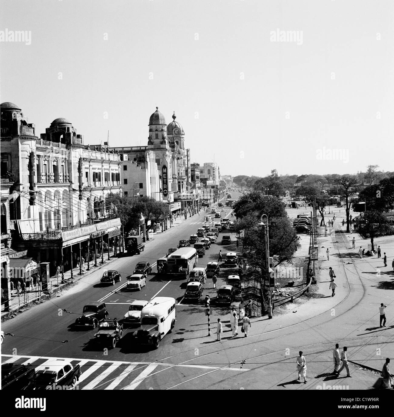 Black and white calcutta hi-res stock photography and images - Alamy