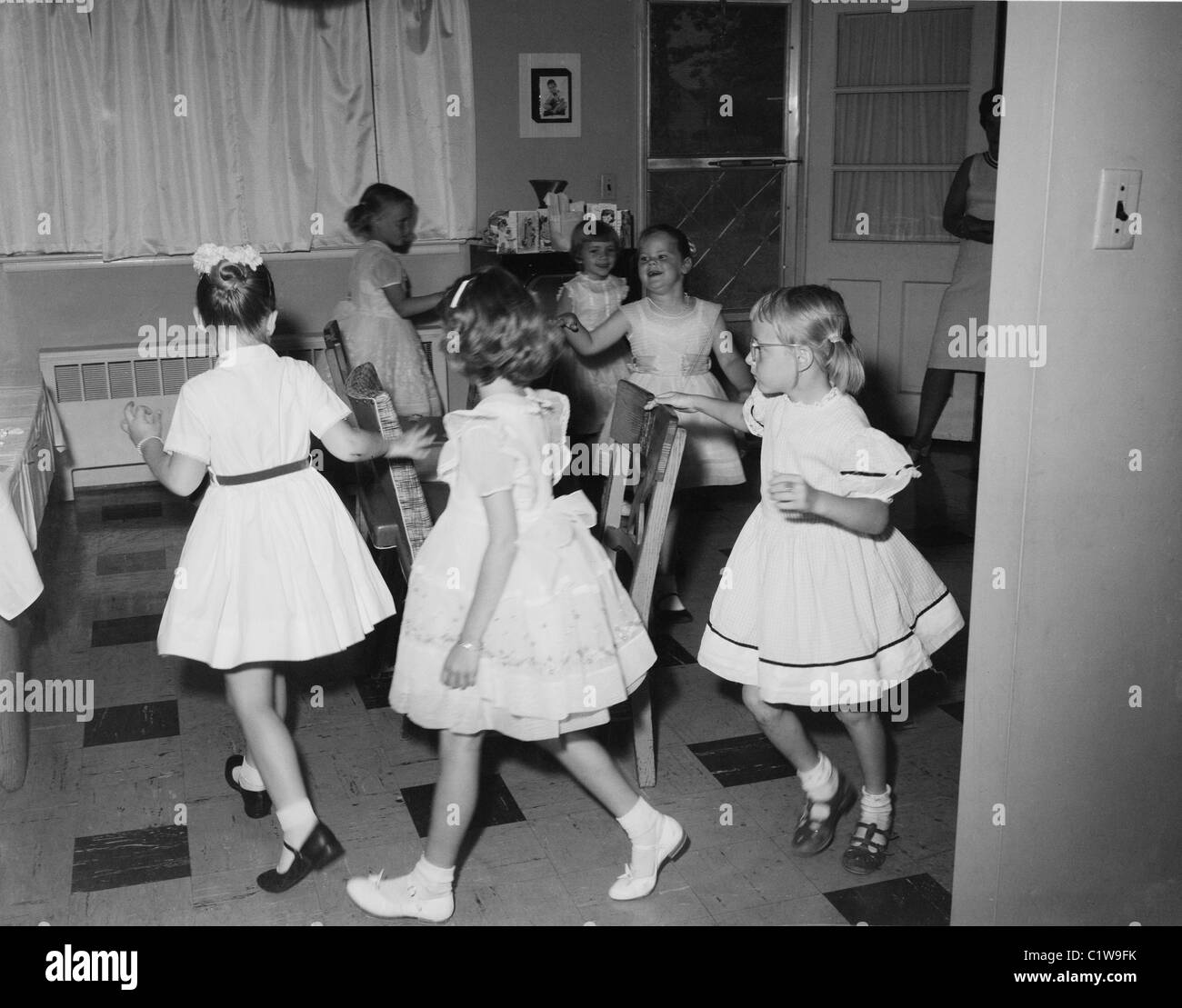 Togetherness living Black and White Stock Photos & Images - Alamy