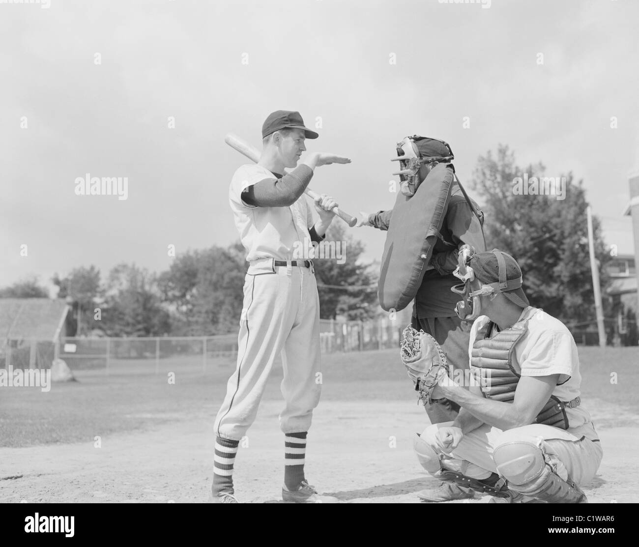 Black baseball players hi-res stock photography and images - Alamy