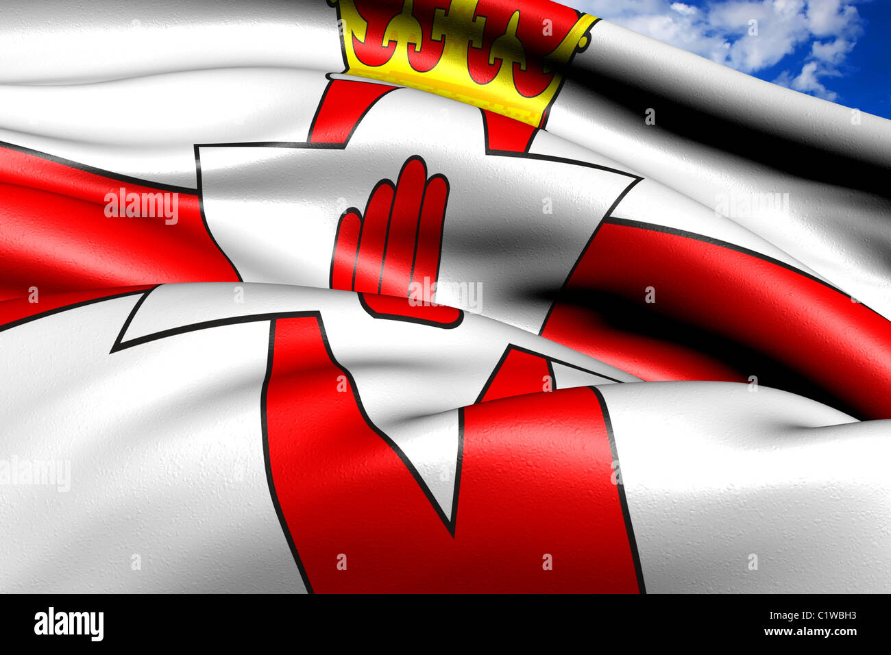 Northern ireland flag hi-res stock photography and images - Alamy