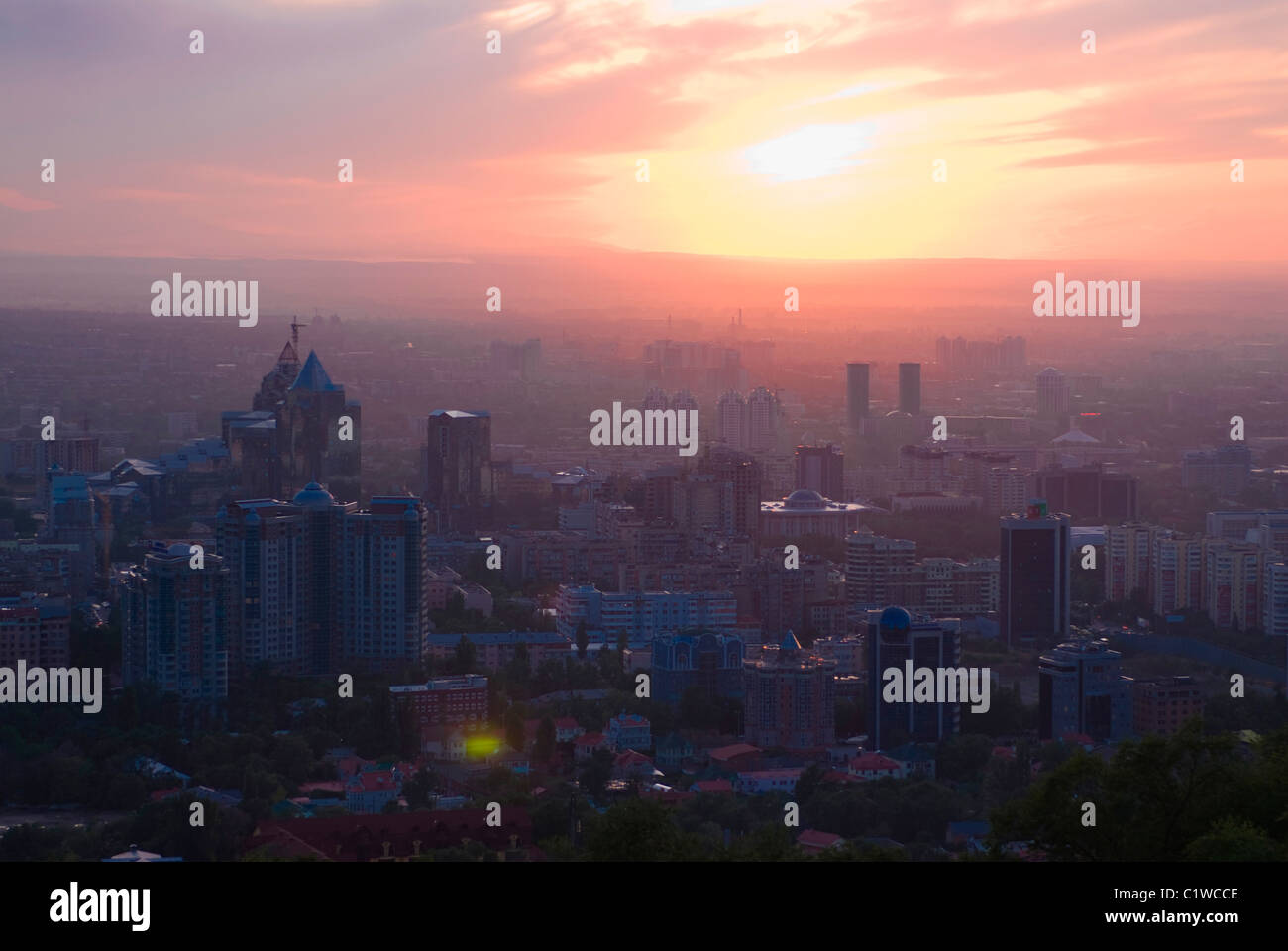 Almaty kazakhstan view hi-res stock photography and images - Alamy