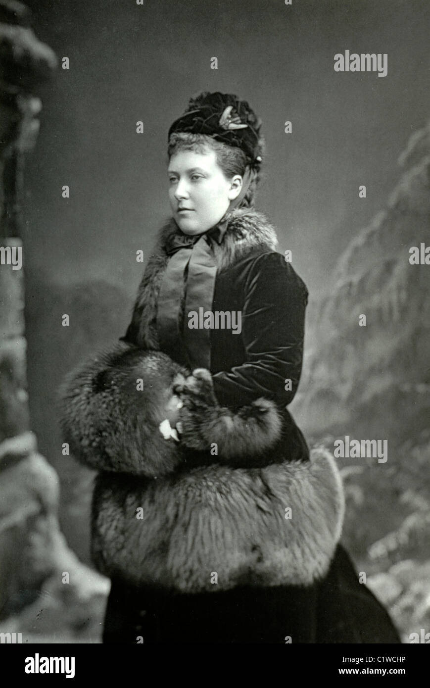 Portrait of Princess Helena of the UK (1846-1923) Victoria's Third ...