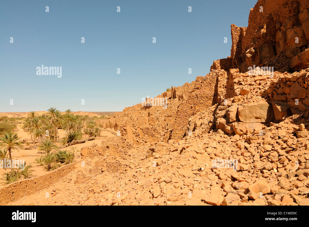 Ruins Of Ancient Ouadane High Resolution Stock Photography and Images ...