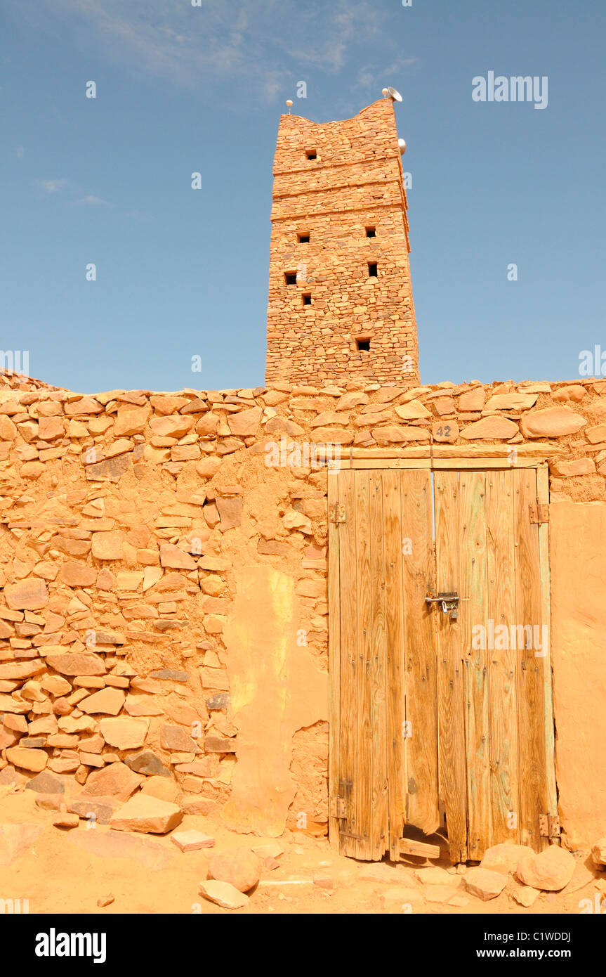 Mauritania, Ouadane, ruins Stock Photo - Alamy
