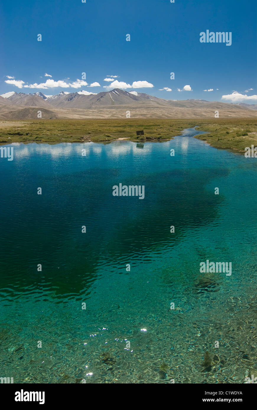 Tajikistan, Ak Balyk spring Stock Photo - Alamy