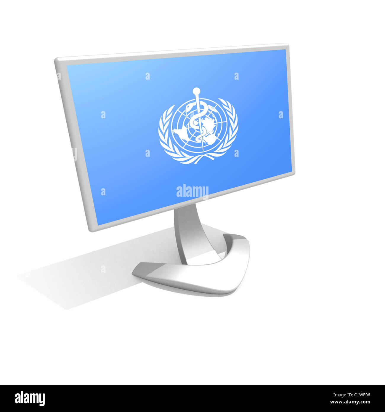 WHO flag | World Health Organization Stock Photo - Alamy