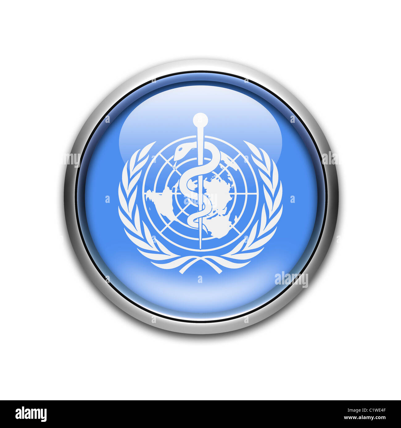 World health organization flag hi-res stock photography and images - Alamy