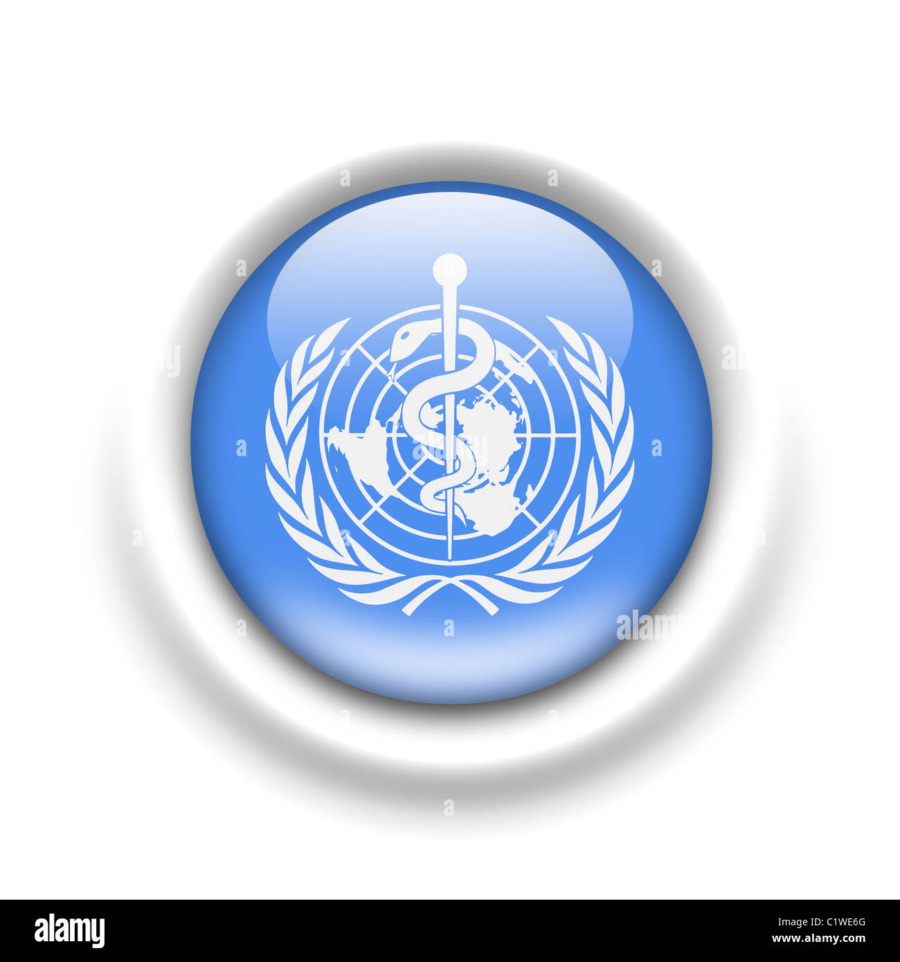 Flag of world health organization Cut Out Stock Images & Pictures - Alamy