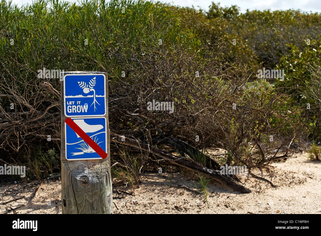 Shark warning sign australia hi-res stock photography and images - Alamy