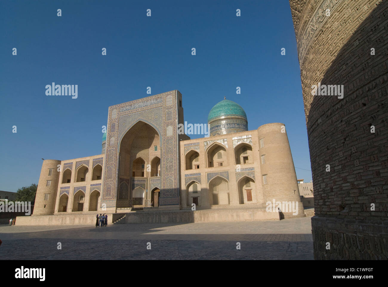 Uzbekistan, Bukhara, Mir Arab Medressa Stock Photo - Alamy
