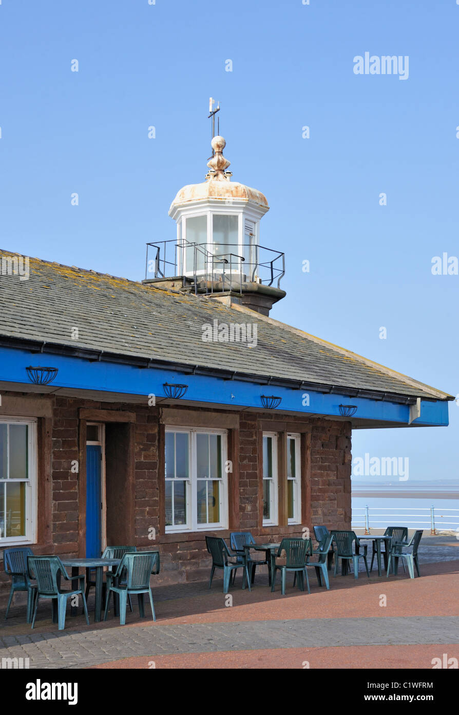 The Lighthouse Cafe. Stone Jetty, Morecambe, Lancashire, England ...