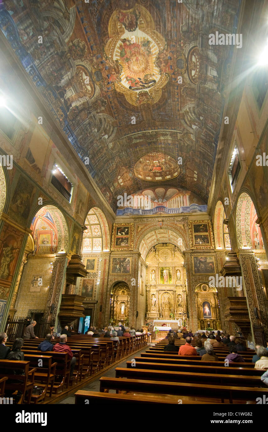 Madeira, Funchal, Cathedral Se interior Stock Photo - Alamy