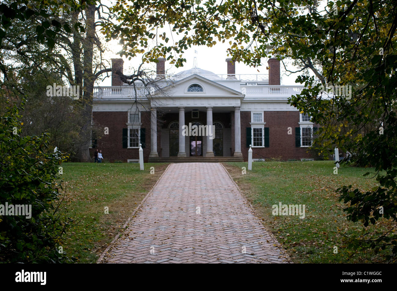 USA, Virginia, Charlottesville, Famous Monticello building Stock Photo ...