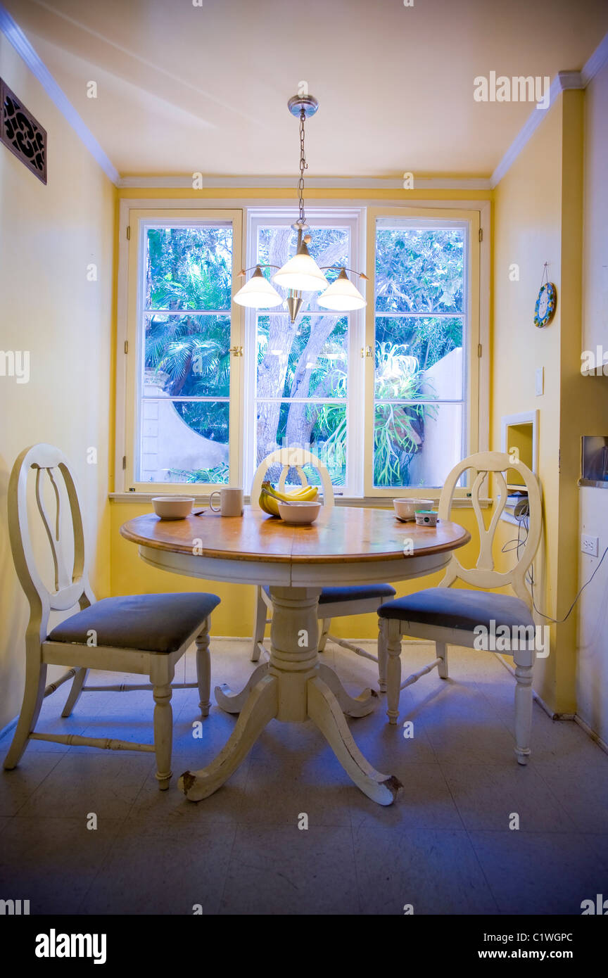 Interiors of a breakfast room Stock Photo - Alamy