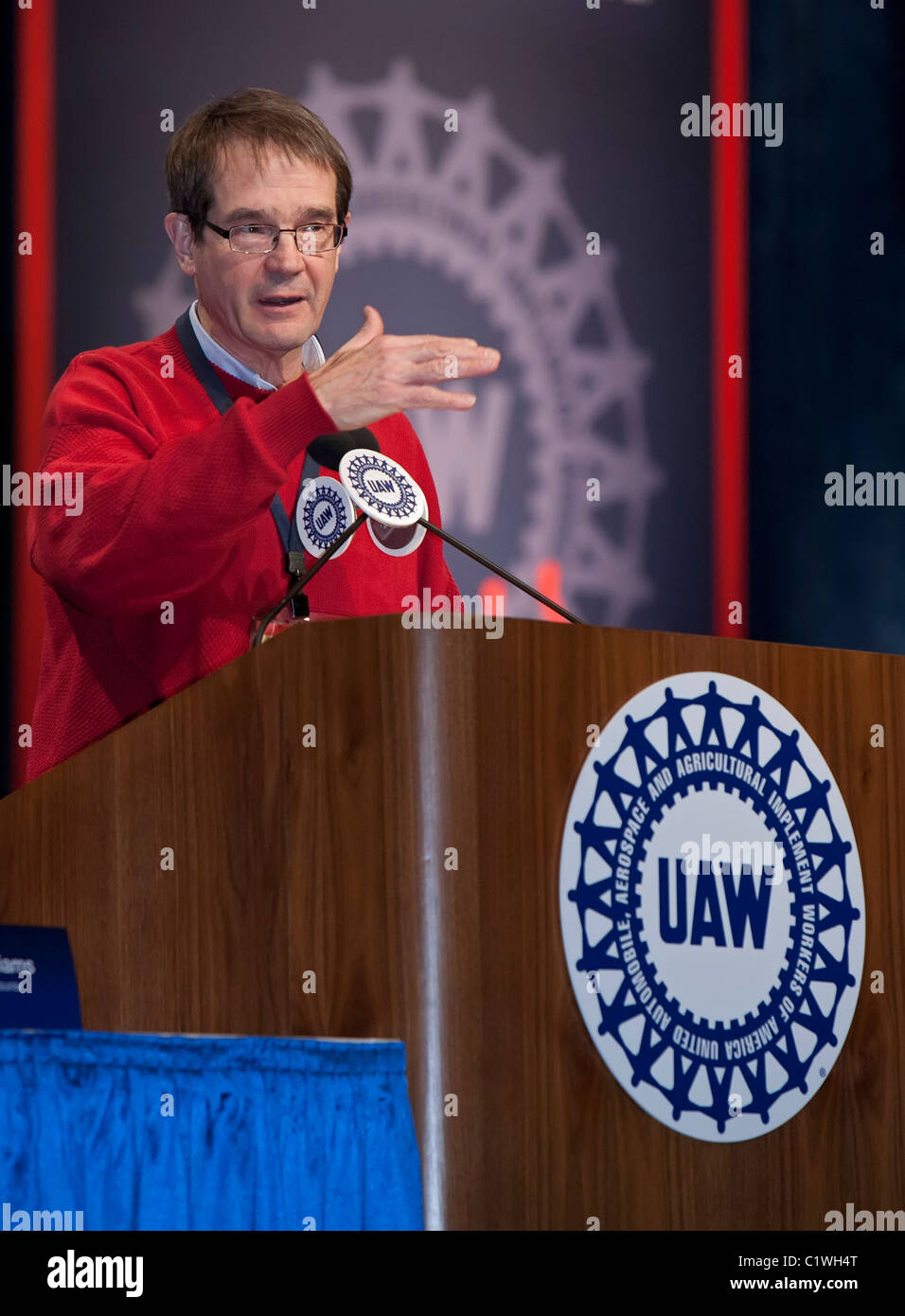 United Auto Workers President Bob King Stock Photo - Alamy