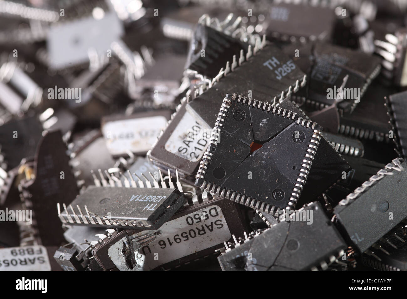 Broken chips hi-res stock photography and images - Alamy