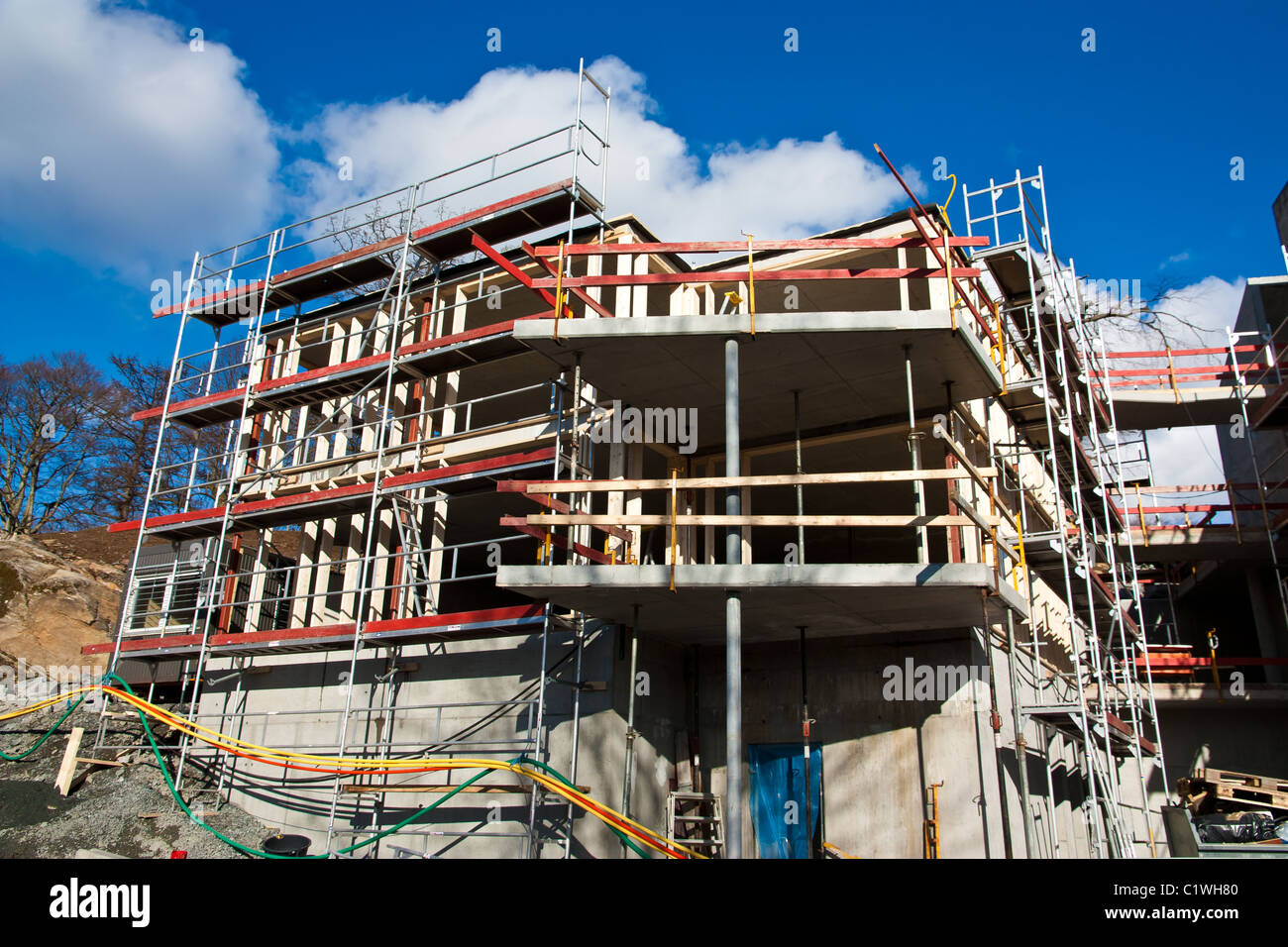 Picture of a construction site Stock Photo - Alamy
