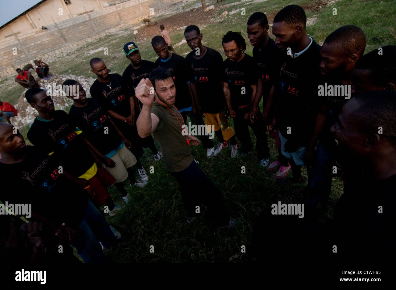 Haitian men hi-res stock photography and images - Alamy