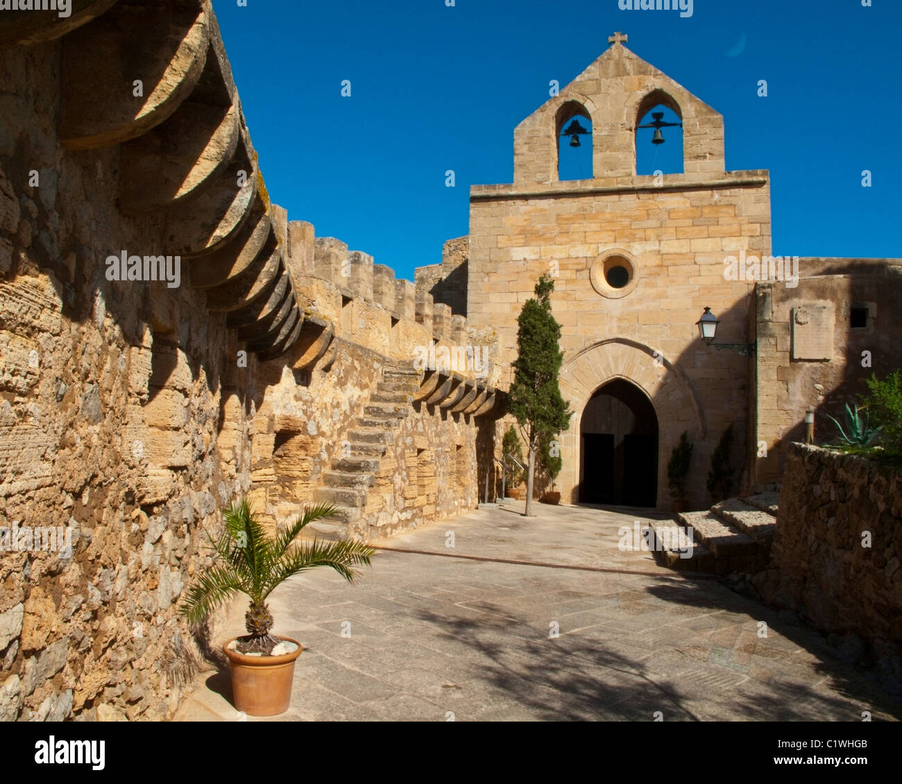 ES - MALLORCA: Castell de Capdepera Stock Photo - Alamy
