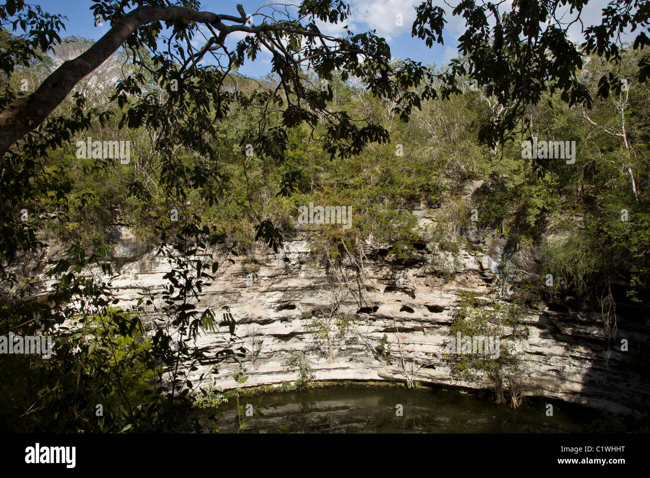 Sacred cenote chichen itza mexico hi-res stock photography and images ...
