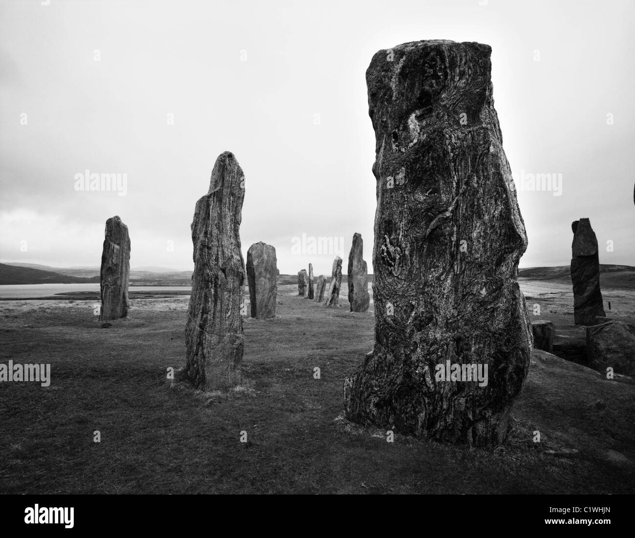 Standing Stones of Callanish, Isle of Lewis, Scotland Stock Photo - Alamy