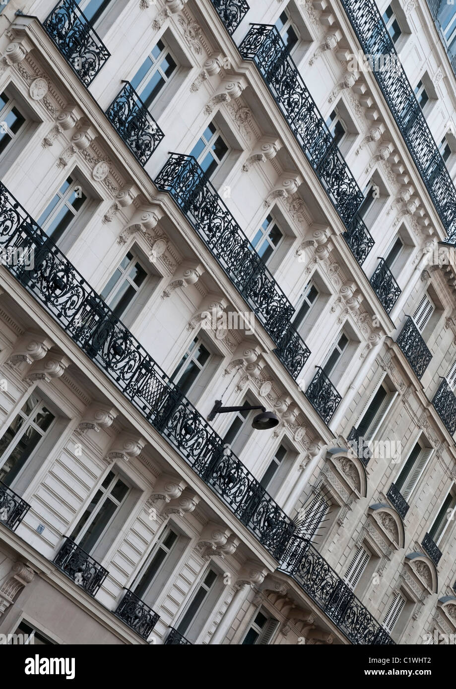 Apartment buildings in Paris, France Stock Photo - Alamy