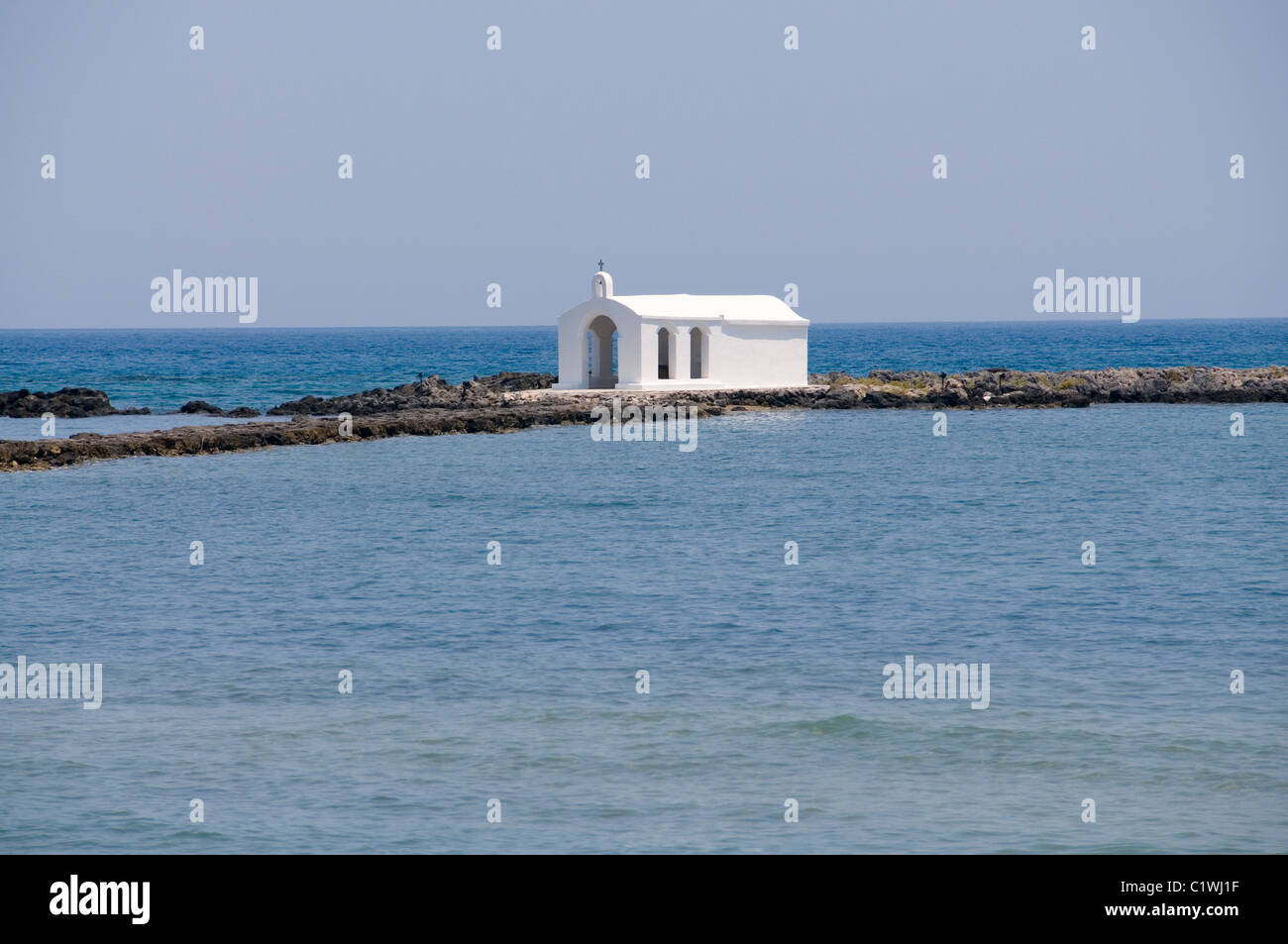 St Nicholas Chapel at Georgioupolis Crete Stock Photo - Alamy