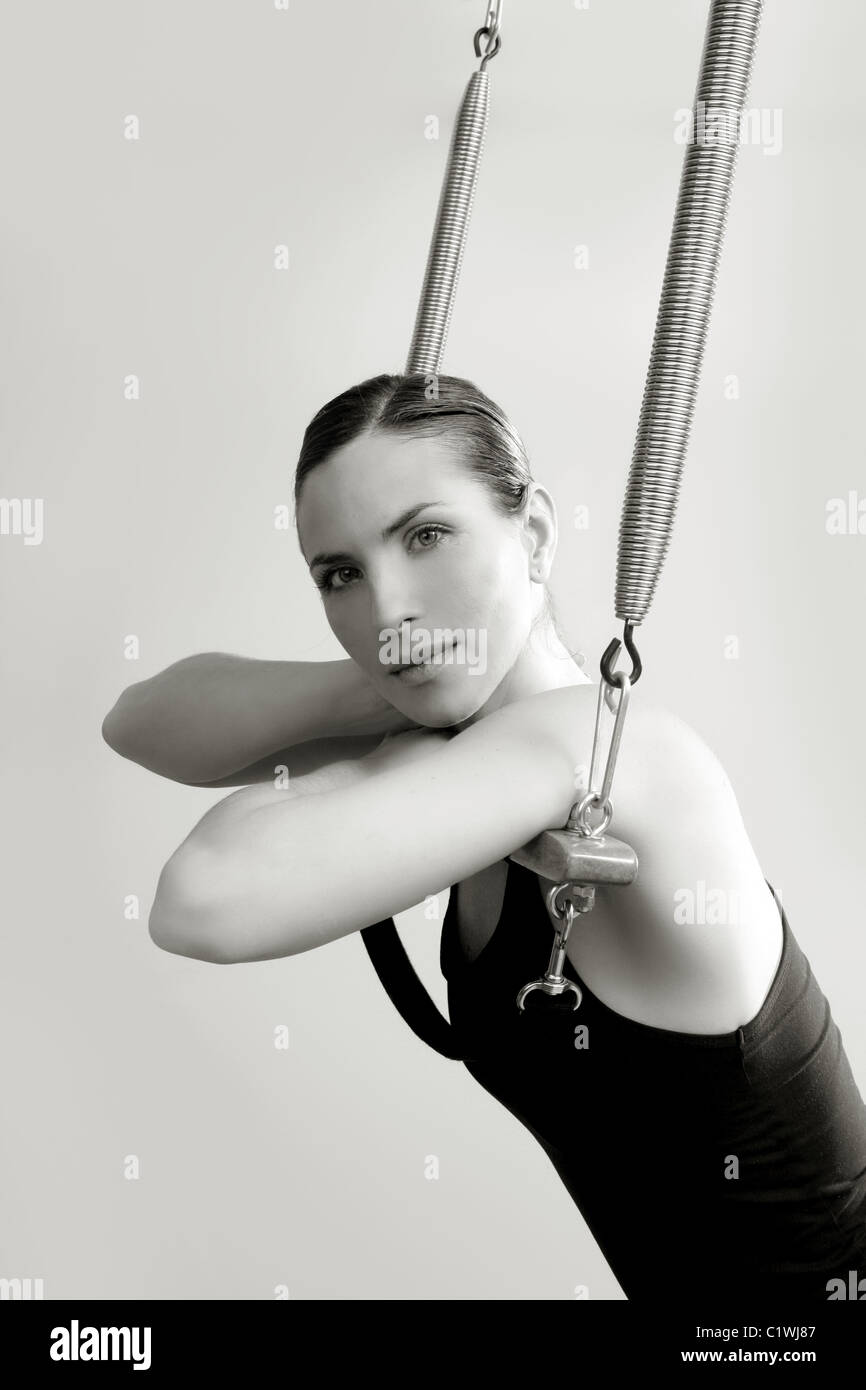 Trapeze trainer hi-res stock photography and images - Alamy