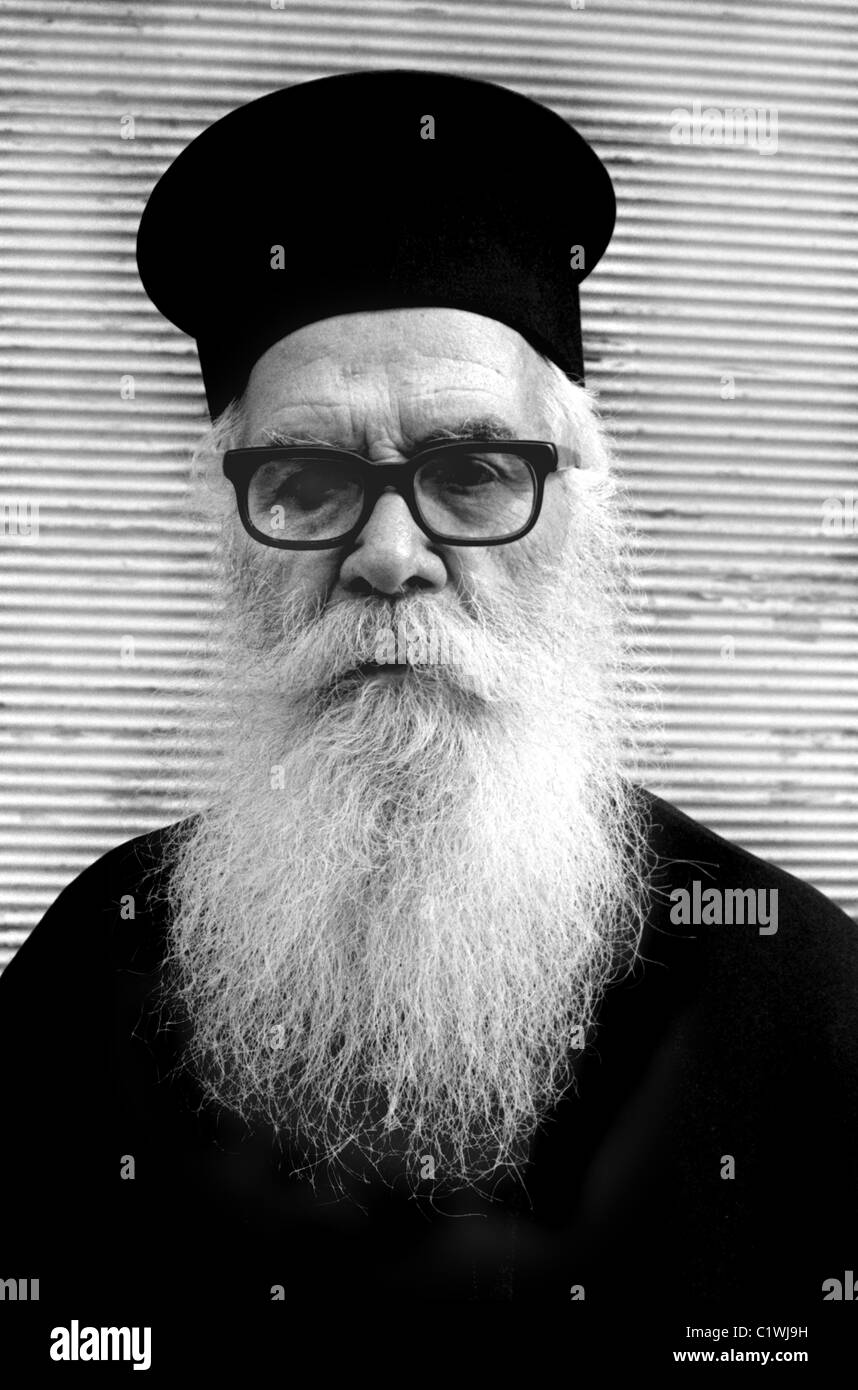 Greek Orthodox Priest, Christian, Quarter, Old City of Jerusalem ...