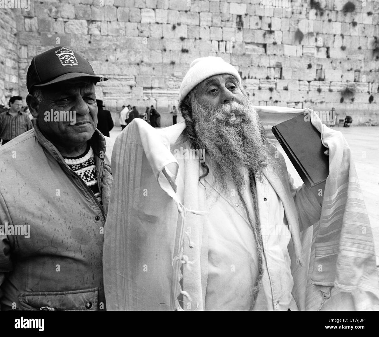 Black and white wailing wall jerusalem hi-res stock photography and ...
