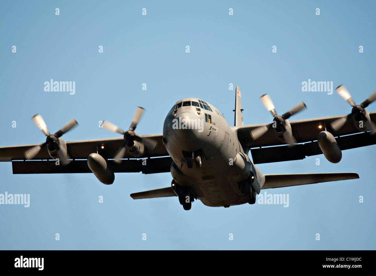 USA, Arkansas, Little Rock Air Force Base, Lockheed C-130 Hercules ...