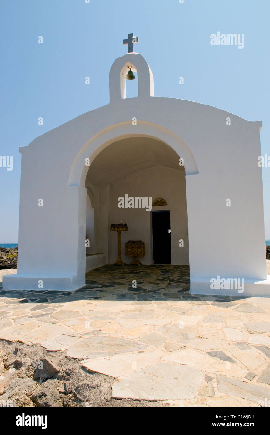 St Nicholas Chapel at Georgioupolis Crete Stock Photo - Alamy