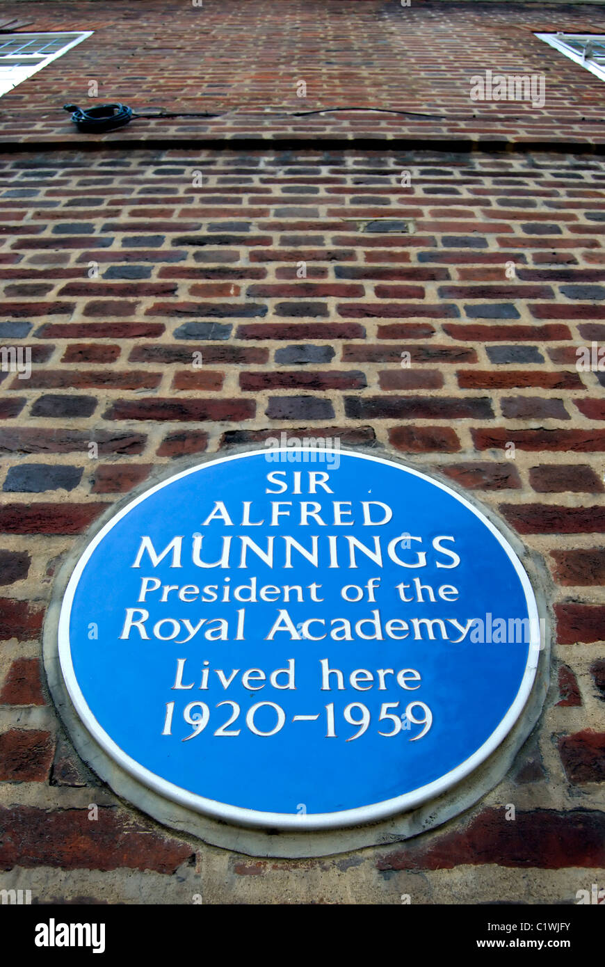 Blue plaques chelsea hi-res stock photography and images - Alamy