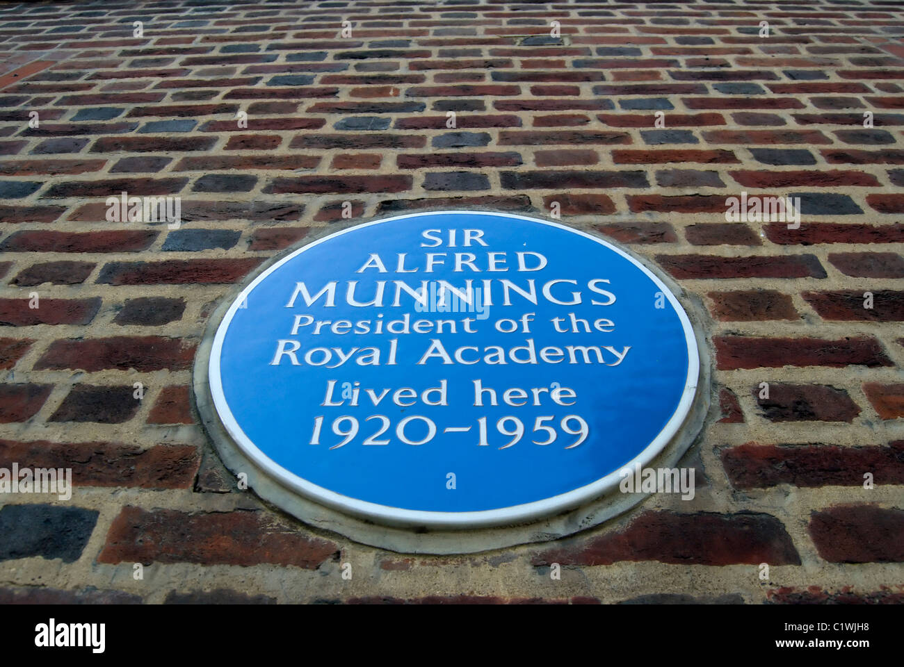 Blue plaques chelsea hi-res stock photography and images - Alamy