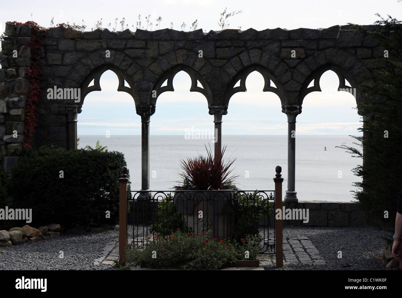 Hammond medieval castle in the city Gloucester in Massachusetts Stock ...