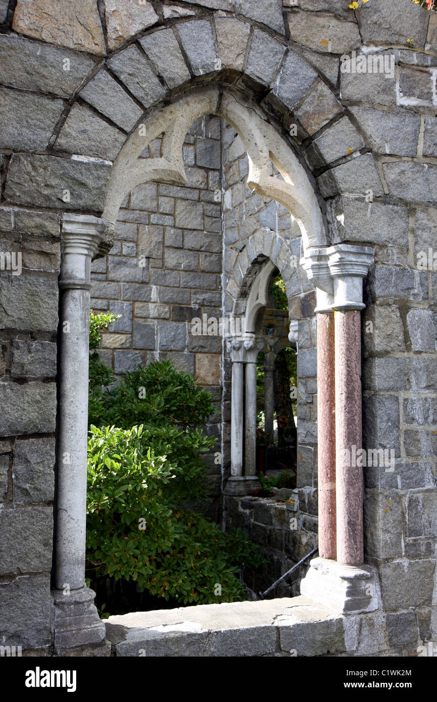 Hammond medieval castle in the city Gloucester in Massachusetts Stock ...
