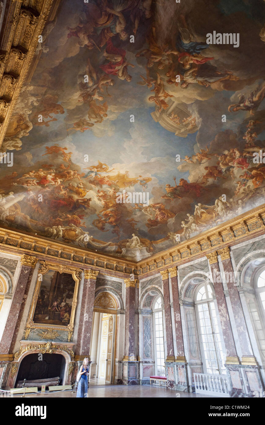 France,Paris,Versailles,Palace de Versailles,The Hercules Drawing Room ...