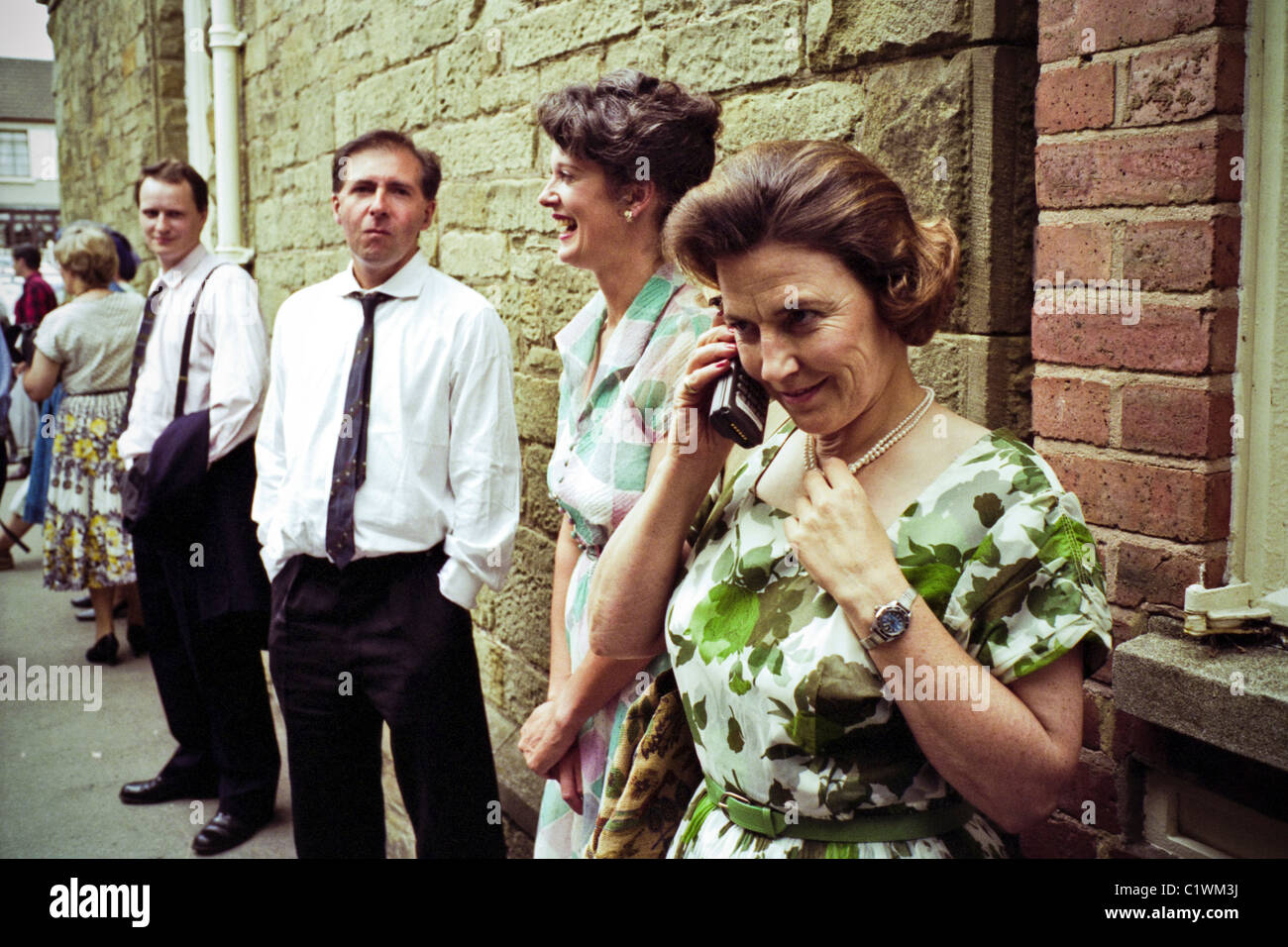Filming of Cold Lazarus a television drama by Dennis Potter joint ...