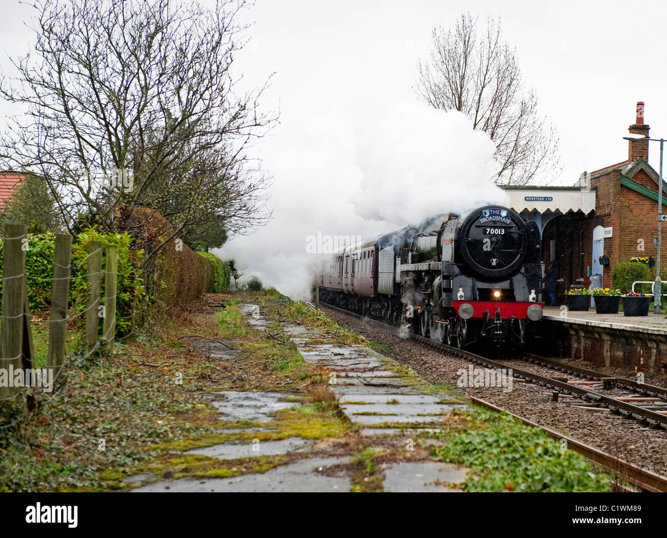 Worstead Station on the Bittern Line Worstead, Norfolk Stock Photo - Alamy