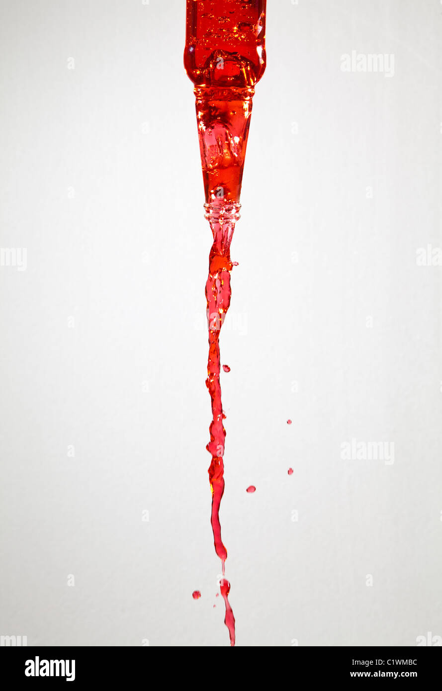 Red Liquid Flowing High Resolution Stock Photography and Images - Alamy
