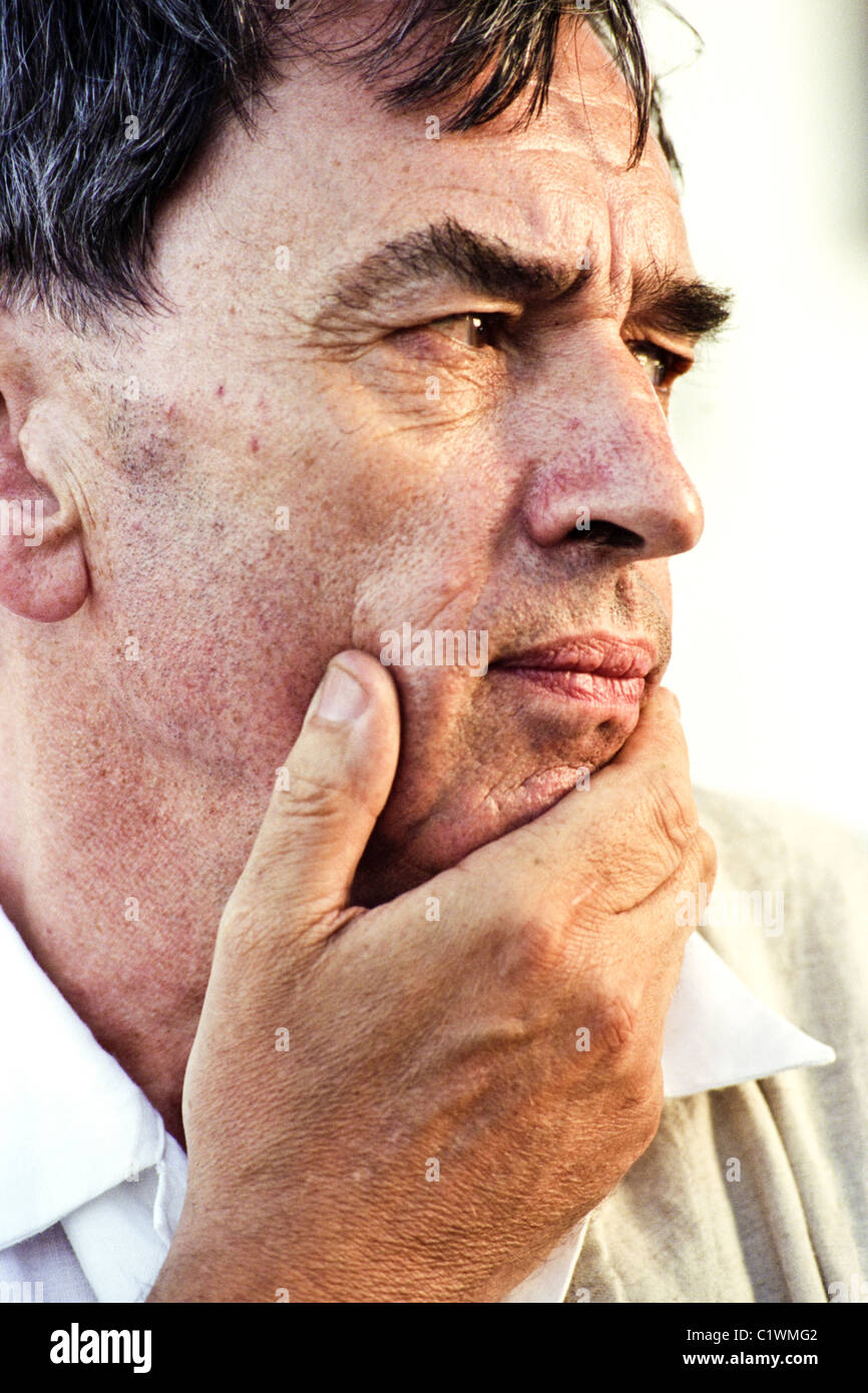 Kenith Trodd television producer pictured while filming Cold Lazarus a ...