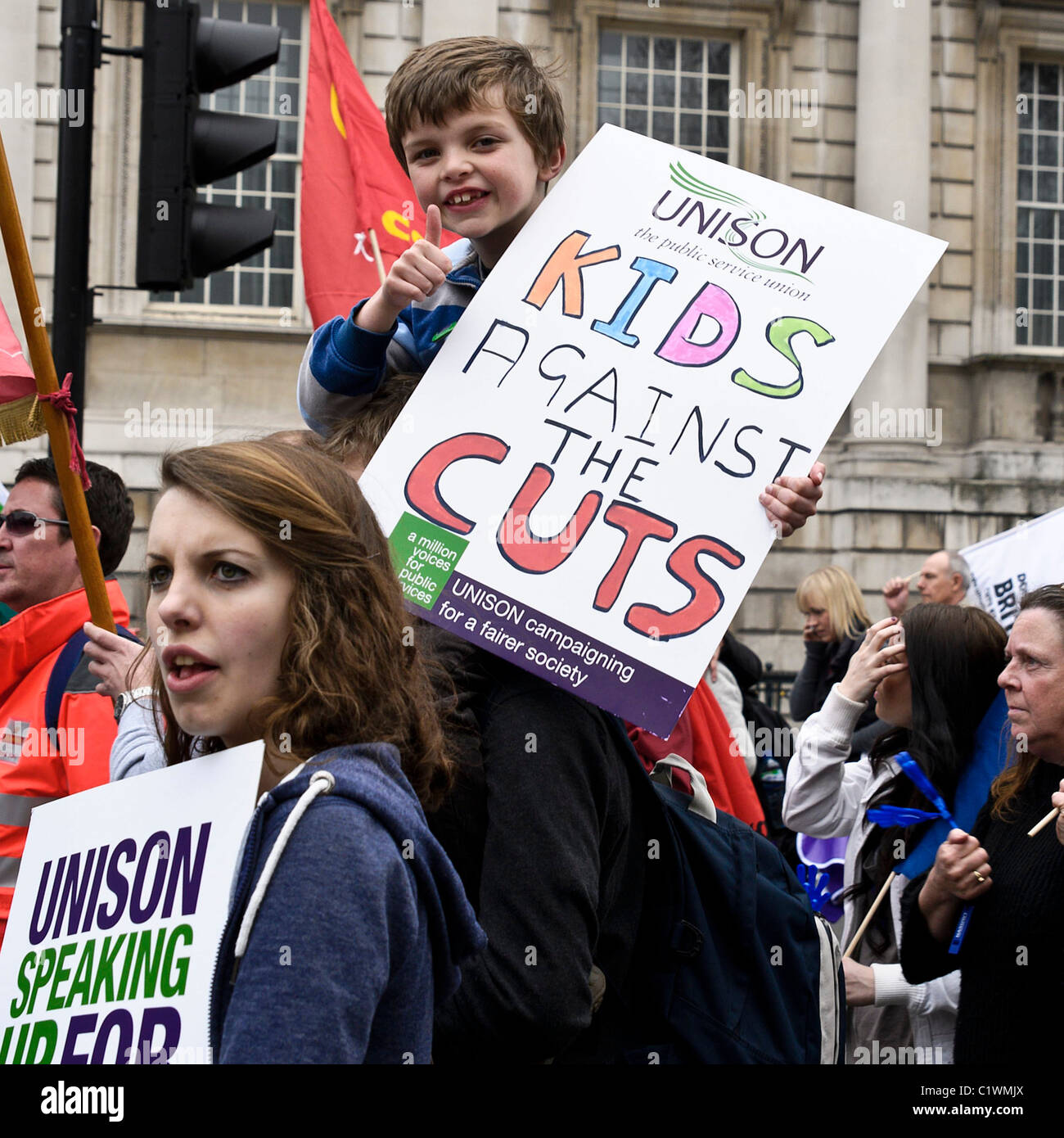 26/03/2011. Hundreds of Thousands of people, including children attend ...