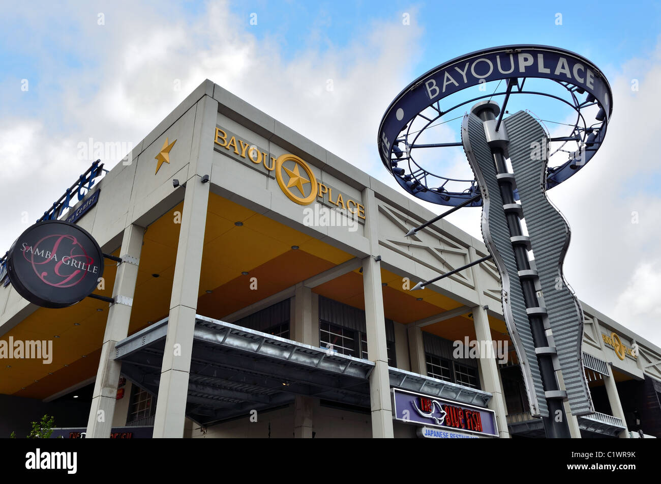 Bayou Place in downtown Houston. Texas, USA Stock Photo - Alamy