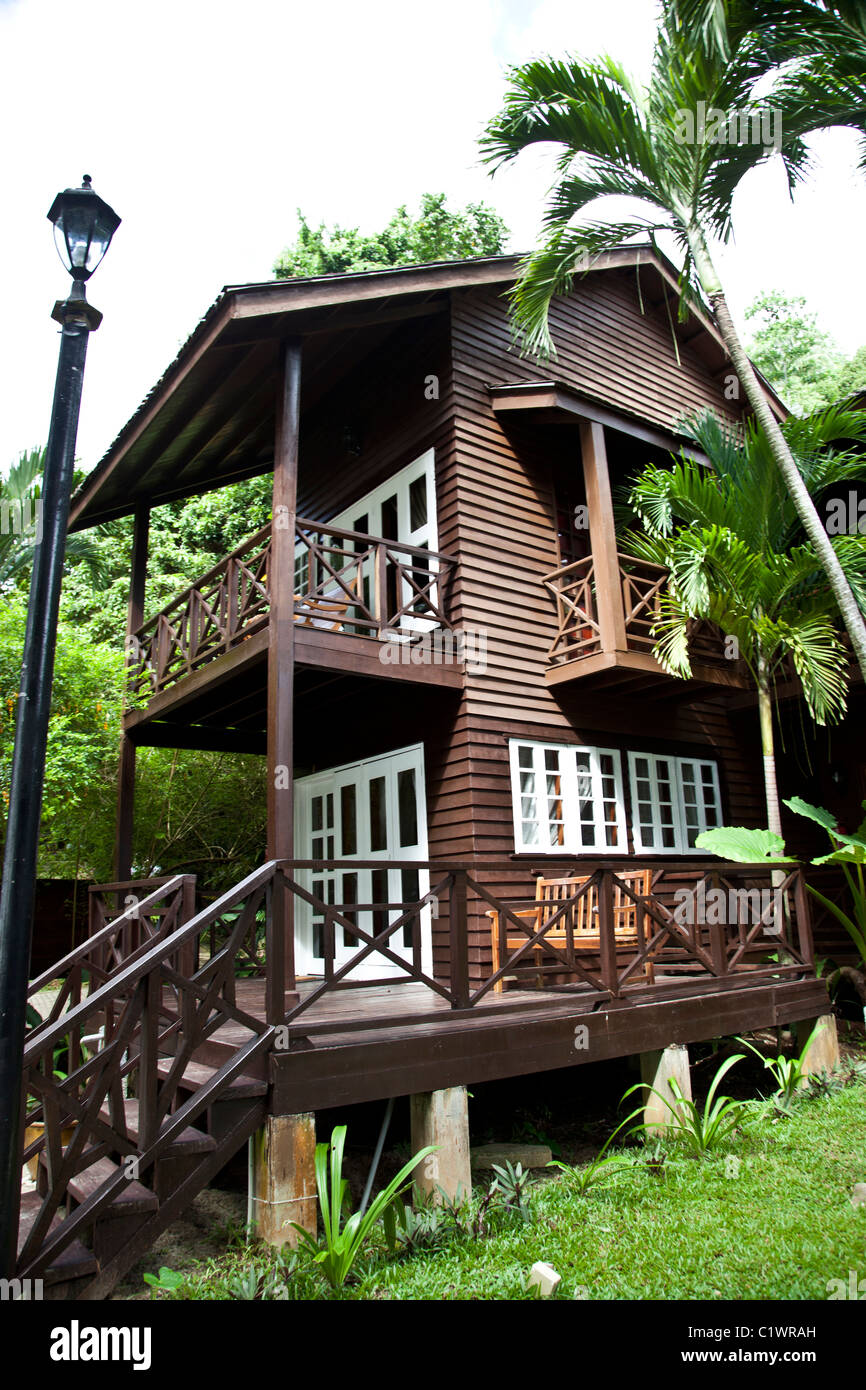 Resort house on Pulau Manukan, Sabah, Malaysia Stock Photo - Alamy