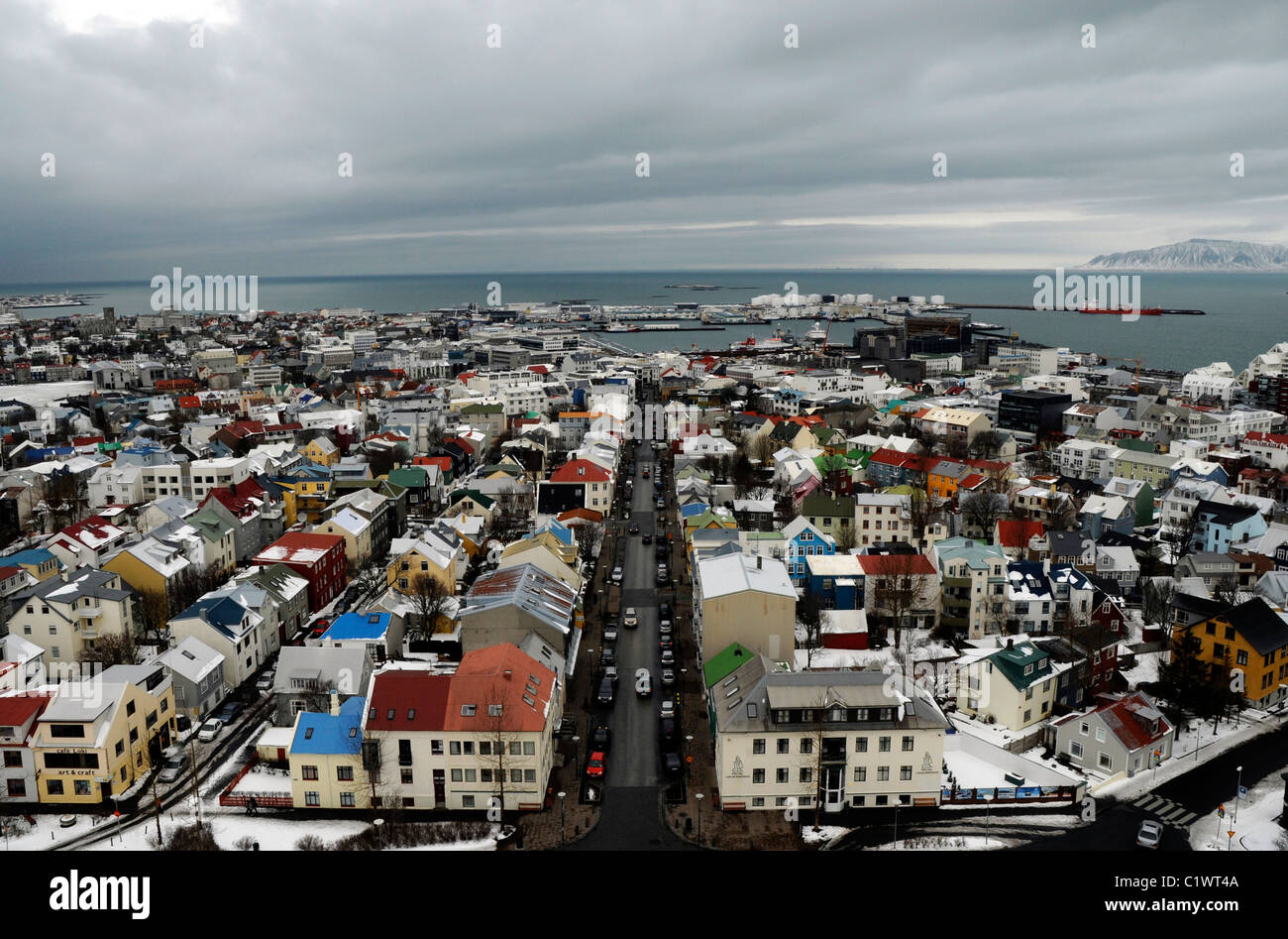 Reykjavik Iceland cityscape Stock Photo - Alamy