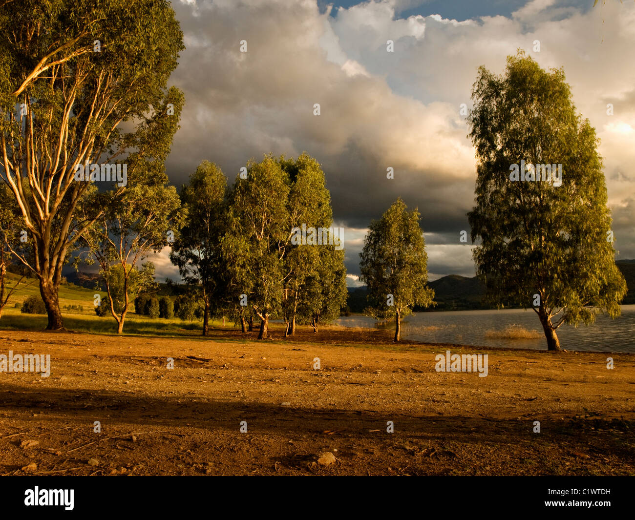 Blowering Dam, part of the Snowy Mountains Hydro Scheme, Snowy ...