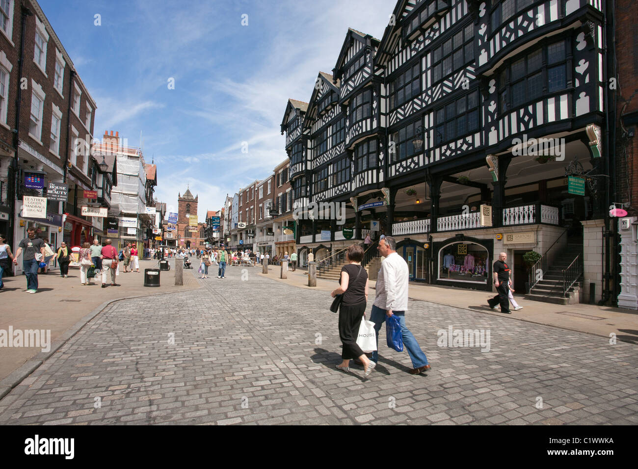 Bridge Street, Chester, England Stock Photo - Alamy