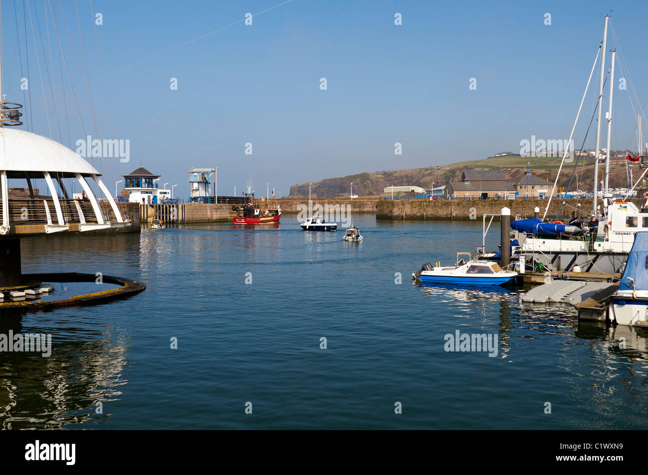Whitehaven harbour hi-res stock photography and images - Alamy