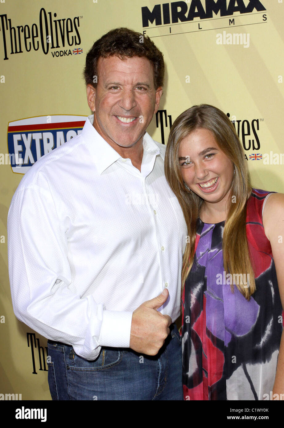 Jake Steinfeld and guest The premiere of 'Extract' held at the ArcLight ...