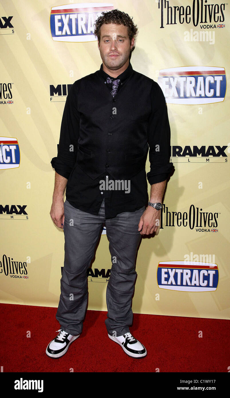 T.J. Miller The premiere of 'Extract' held at the ArcLight Theater ...